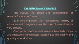 Human resources in education ppt presentation | PPTX