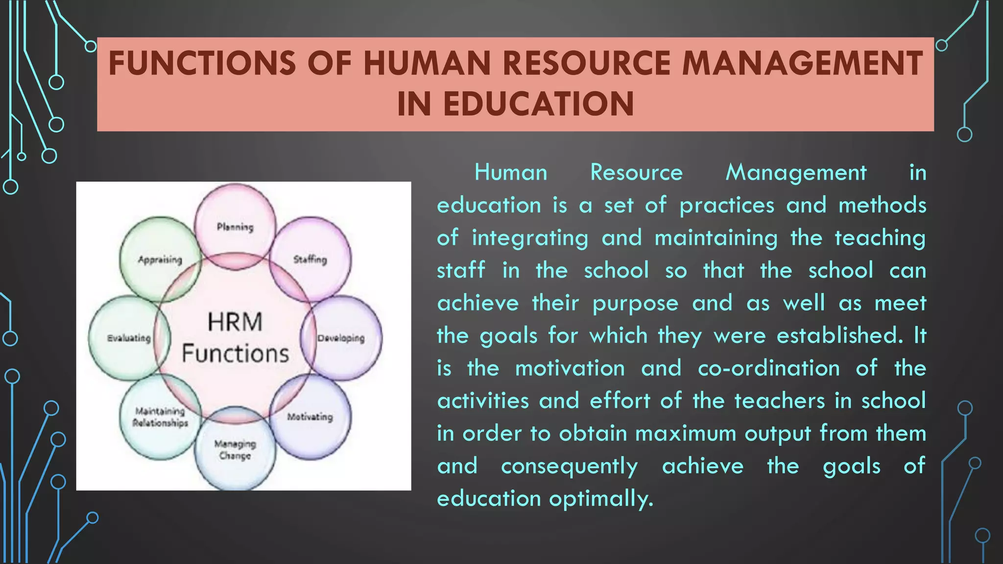 Human Resources Management in Education | PDF