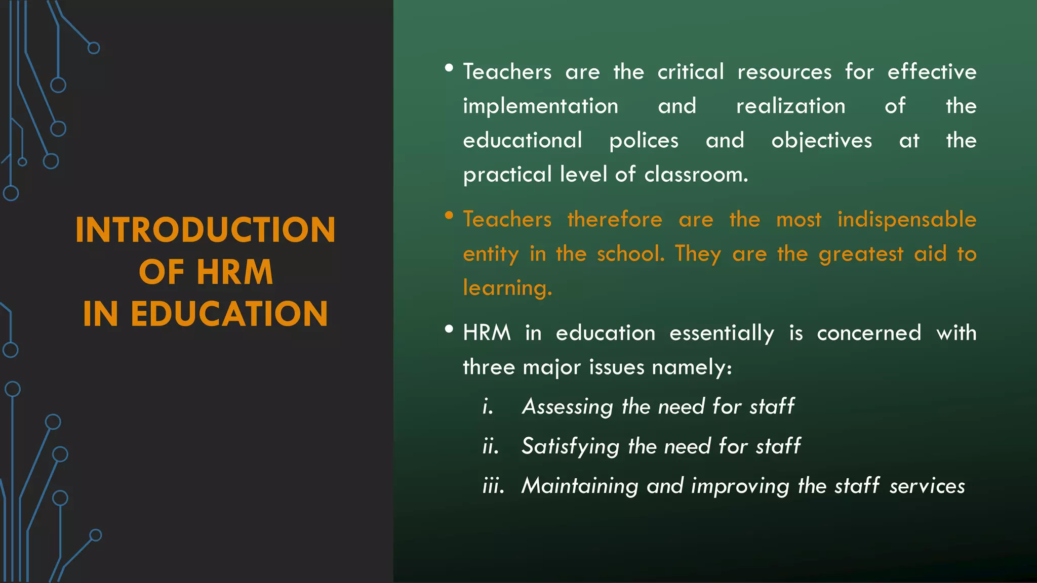 Human Resources Management in Education | PDF