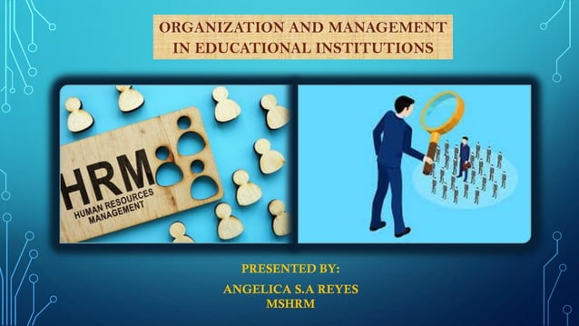 Human Resources Management in Education | PDF