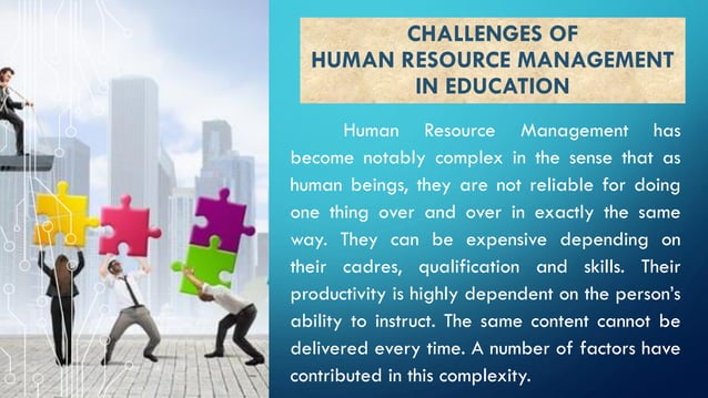 Human Resources Management in Education | PDF