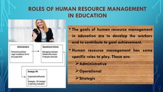 Human Resources Management in Education | PDF