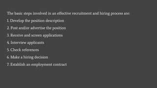 Hrm in education sector updated | PPTX