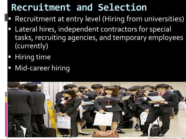 Human Resource Management Practices in japan | PPTX