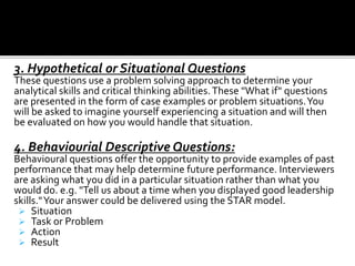 Interview Questions- Human Resource Management | PPTX