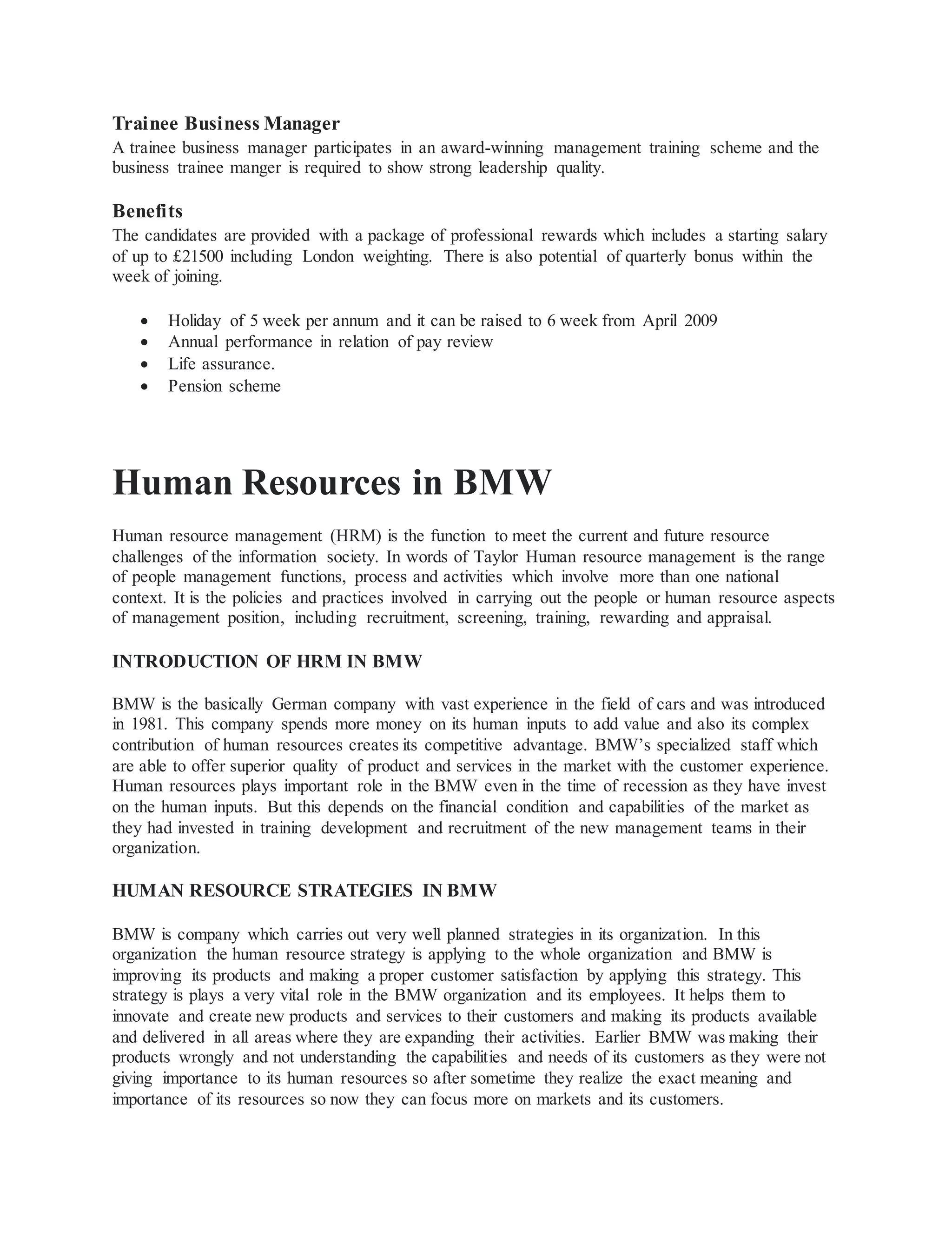 Hrm in unilever | DOCX