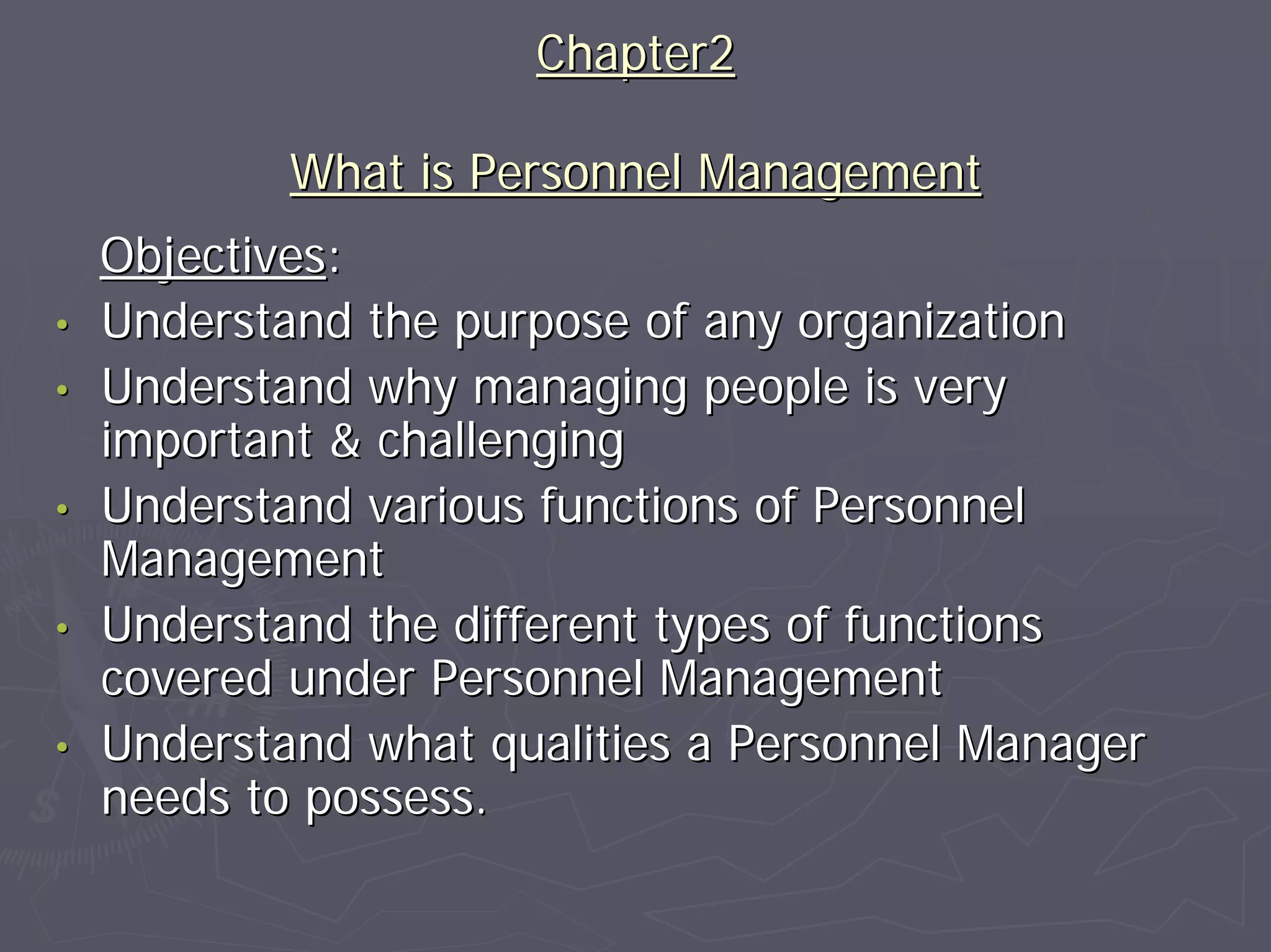 Personnel Management | PDF