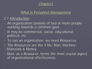 Personnel Management | PDF