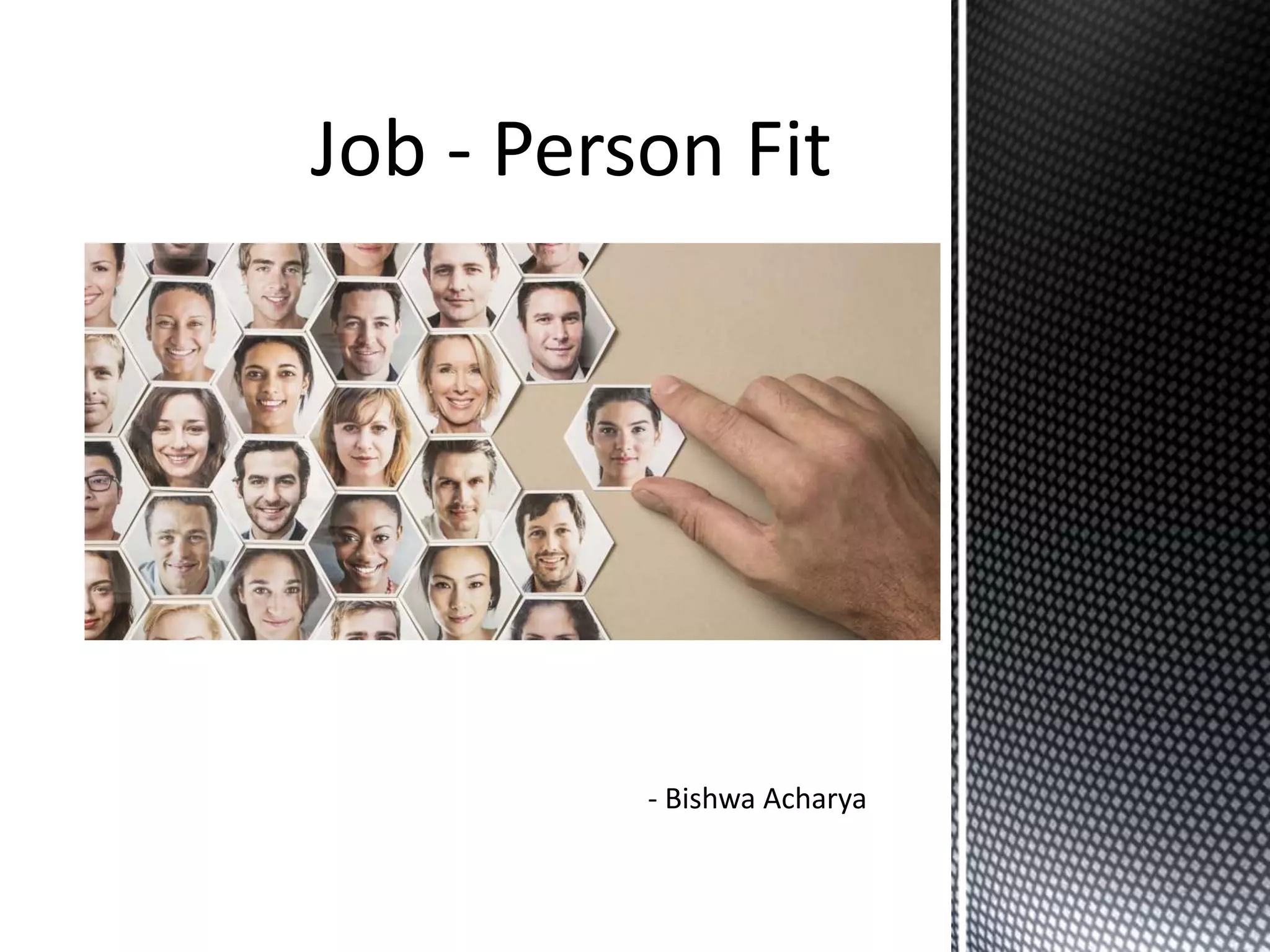 HRM Job - Person Fit | PPTX | Career Advice | Careers