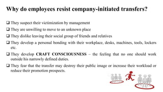Hrm job transfer revised | PPTX