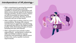 Human Resource Management of Nike | PPTX
