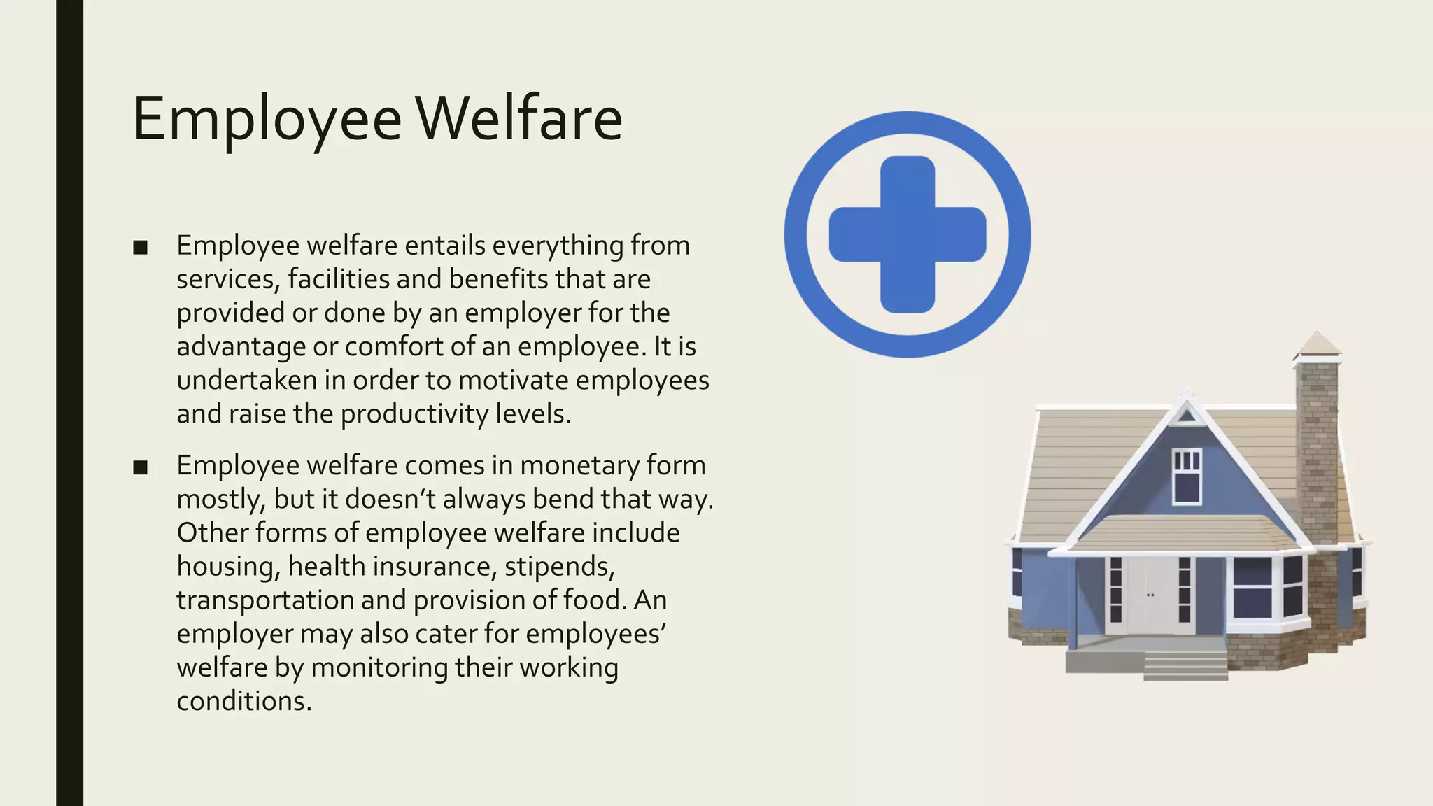 Employee relations and welfare in Human resources mangement | PPTX