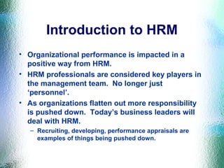 Hrm lectures | PPT