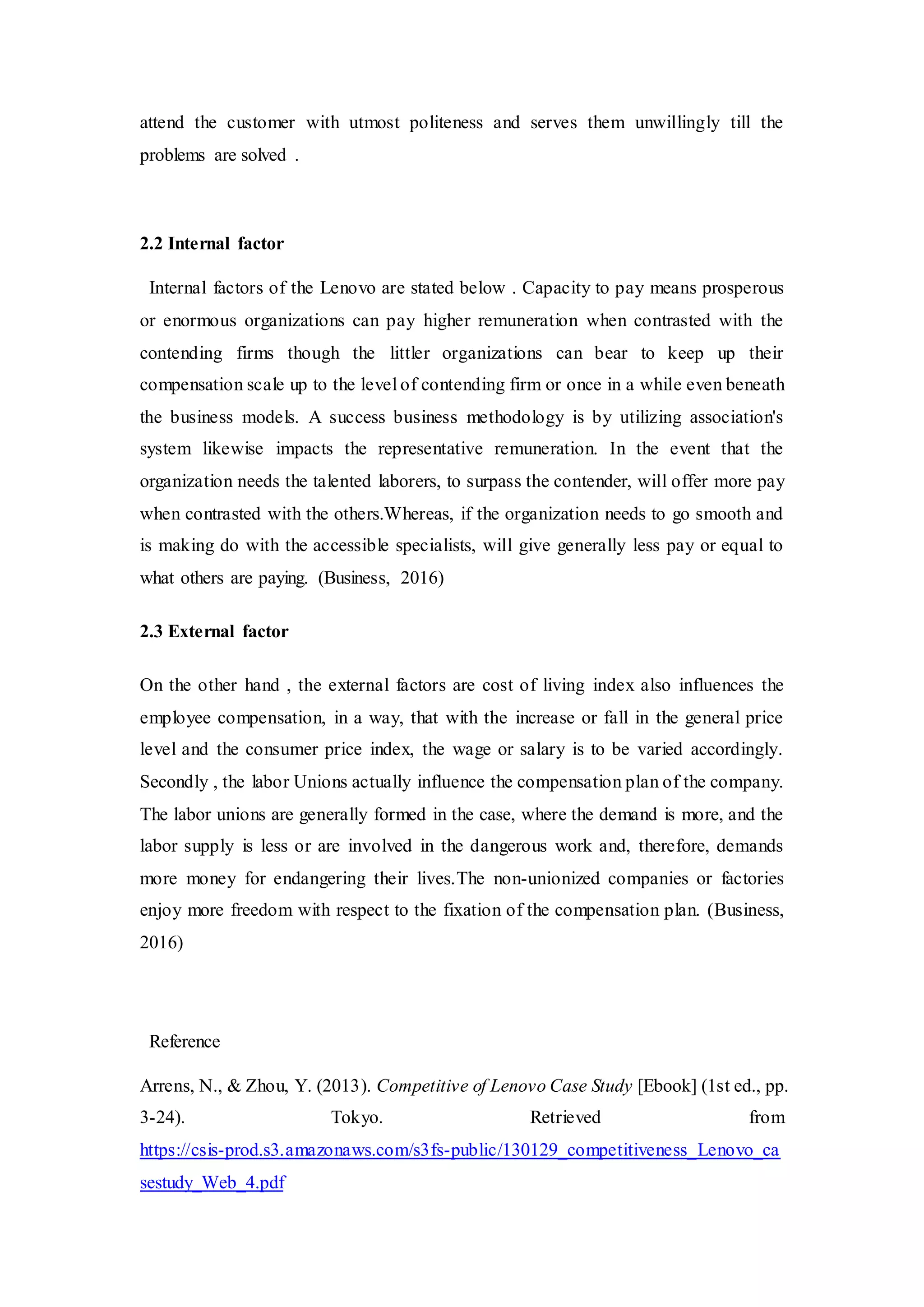 lenovo 联想 indvidual | DOCX