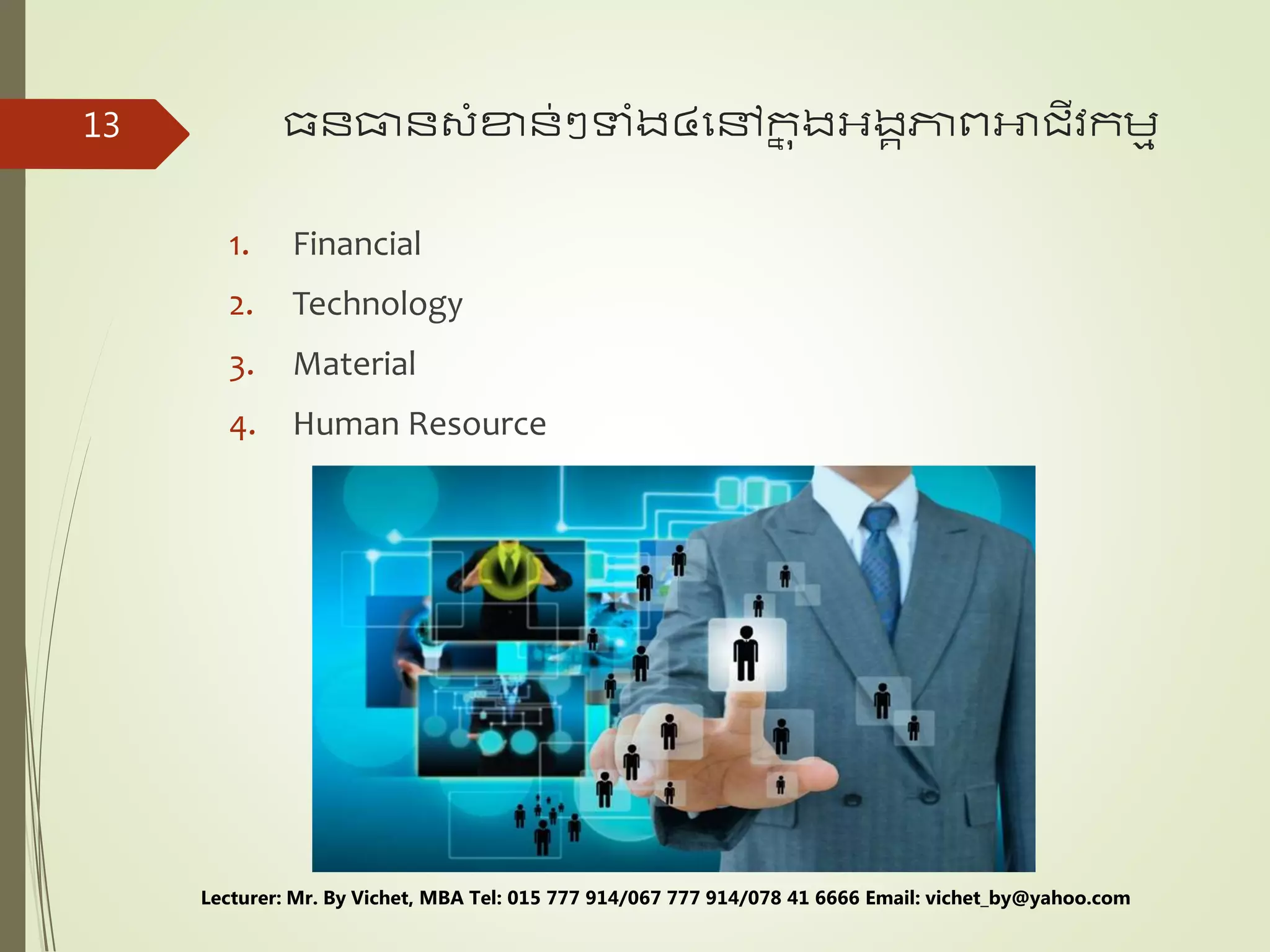 Human Resource Management by Mr. By Vichet | PPTX