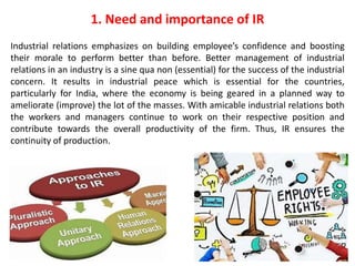HRM Module 8 Industrial Relations.MBApptx | PPTX