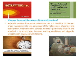 HRM Module 8 Industrial Relations.MBApptx | PPTX