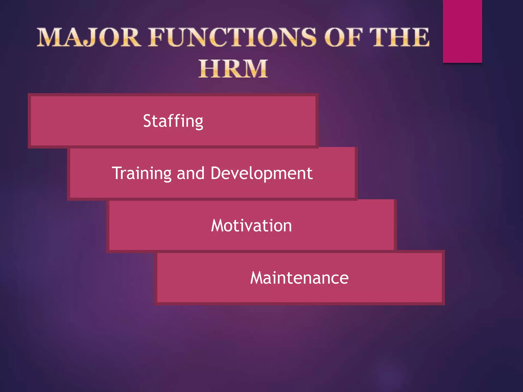 Human Resource Management | PPTX