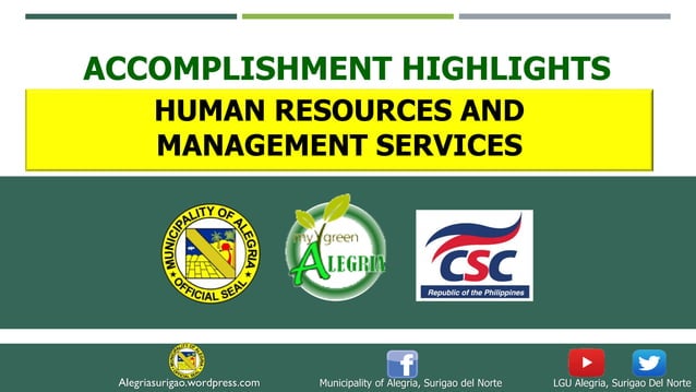 HRMO Highlight of Accomplishment | PDF