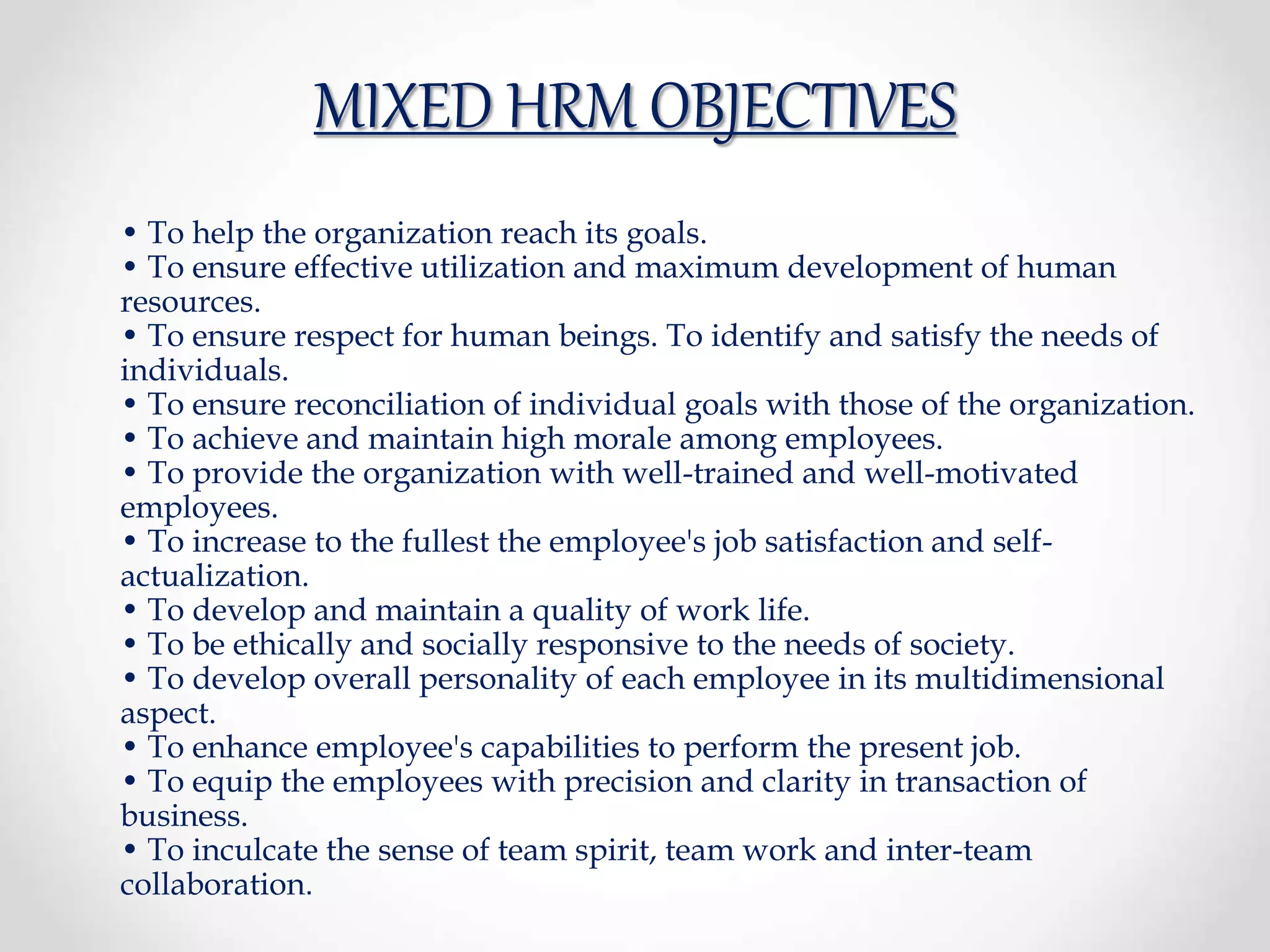 HRM Objective.ppt