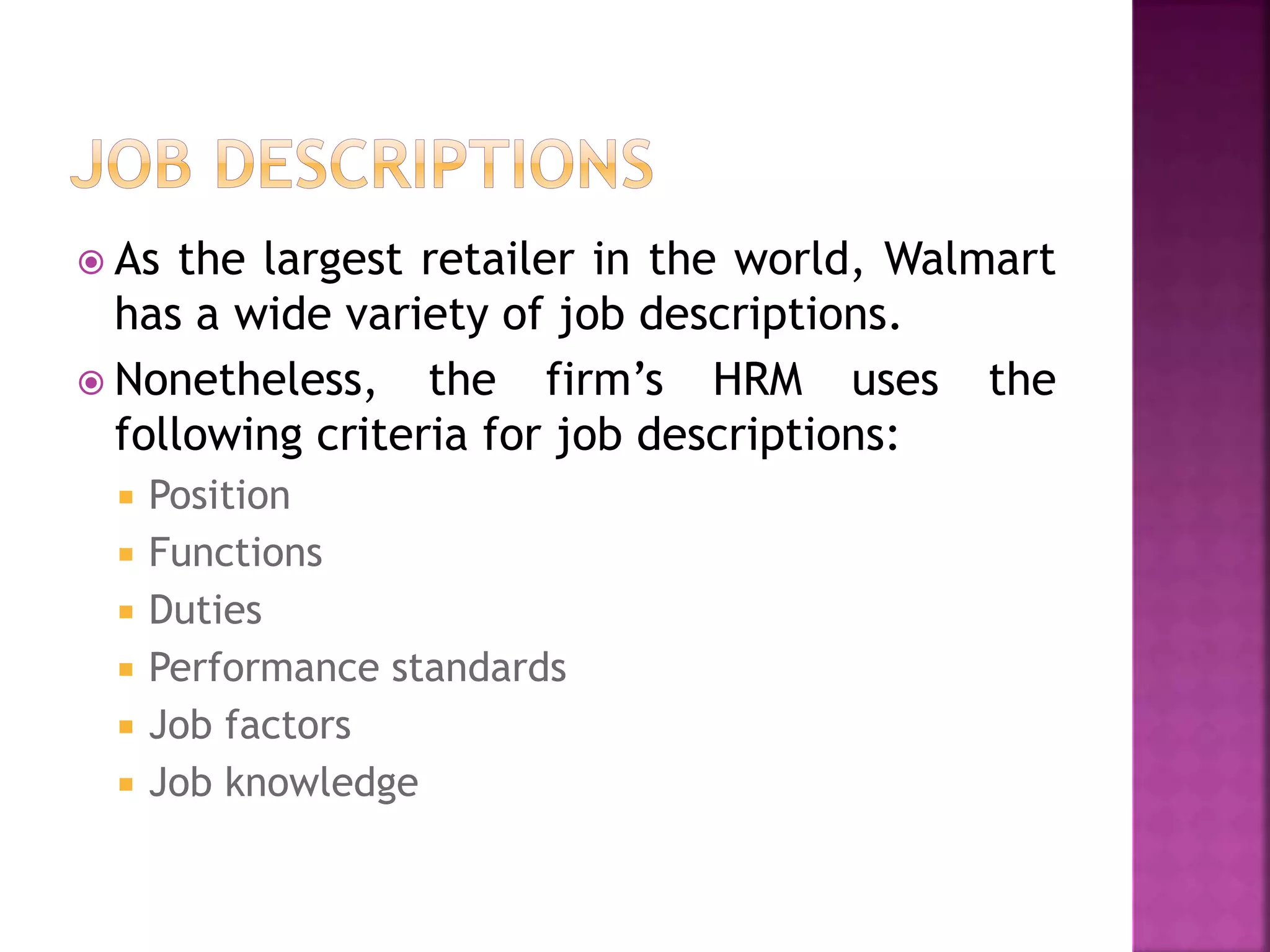 Hrm of walmart | PPTX
