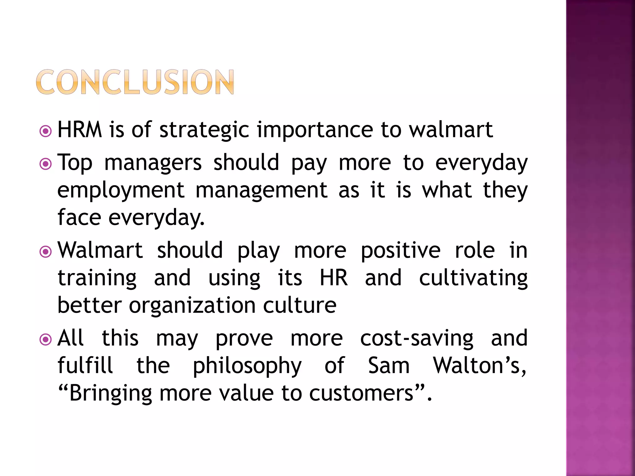 Hrm of walmart | PPTX