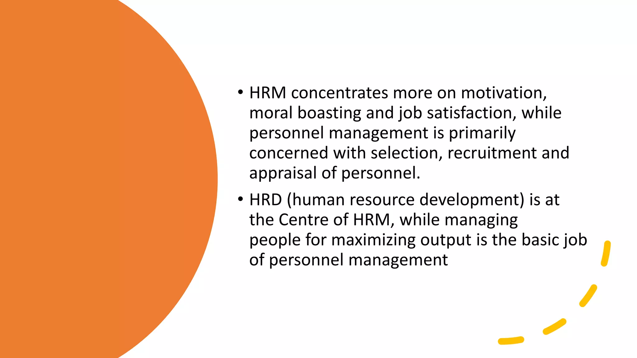 Hrm & personnel management | PPTX