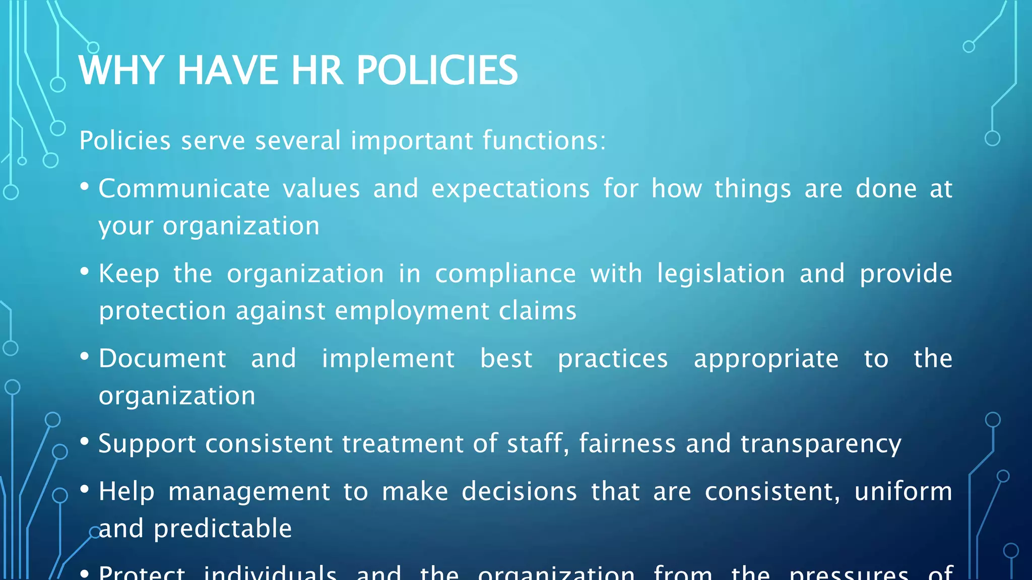 hrmp human resource policy | PPT