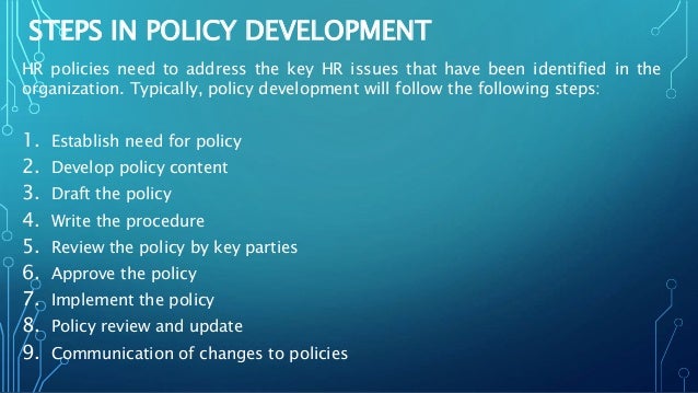 hrmp human resource policy