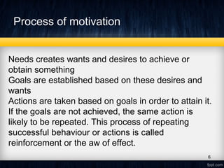MOTIVATION IN HUMAN RESOURCE MANAGEMENT; | PPT