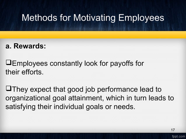 MOTIVATION IN HUMAN RESOURCE MANAGEMENT motivation-in-human-resource-management