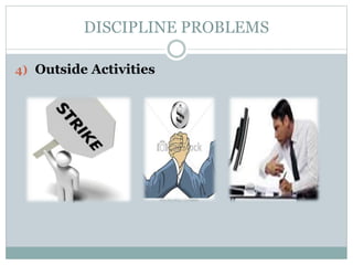 DISCIPLINE IN ORGANIZATION & STRESS MANAGEMENT | PPTX