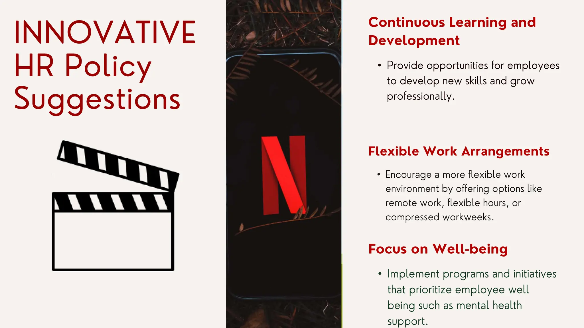 HRM PPT.pptx HRM ppt it includes all the knowledge that you need on how Netflix reinvented hr ...
