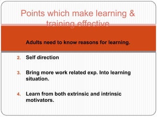 training and employee development | PPTX