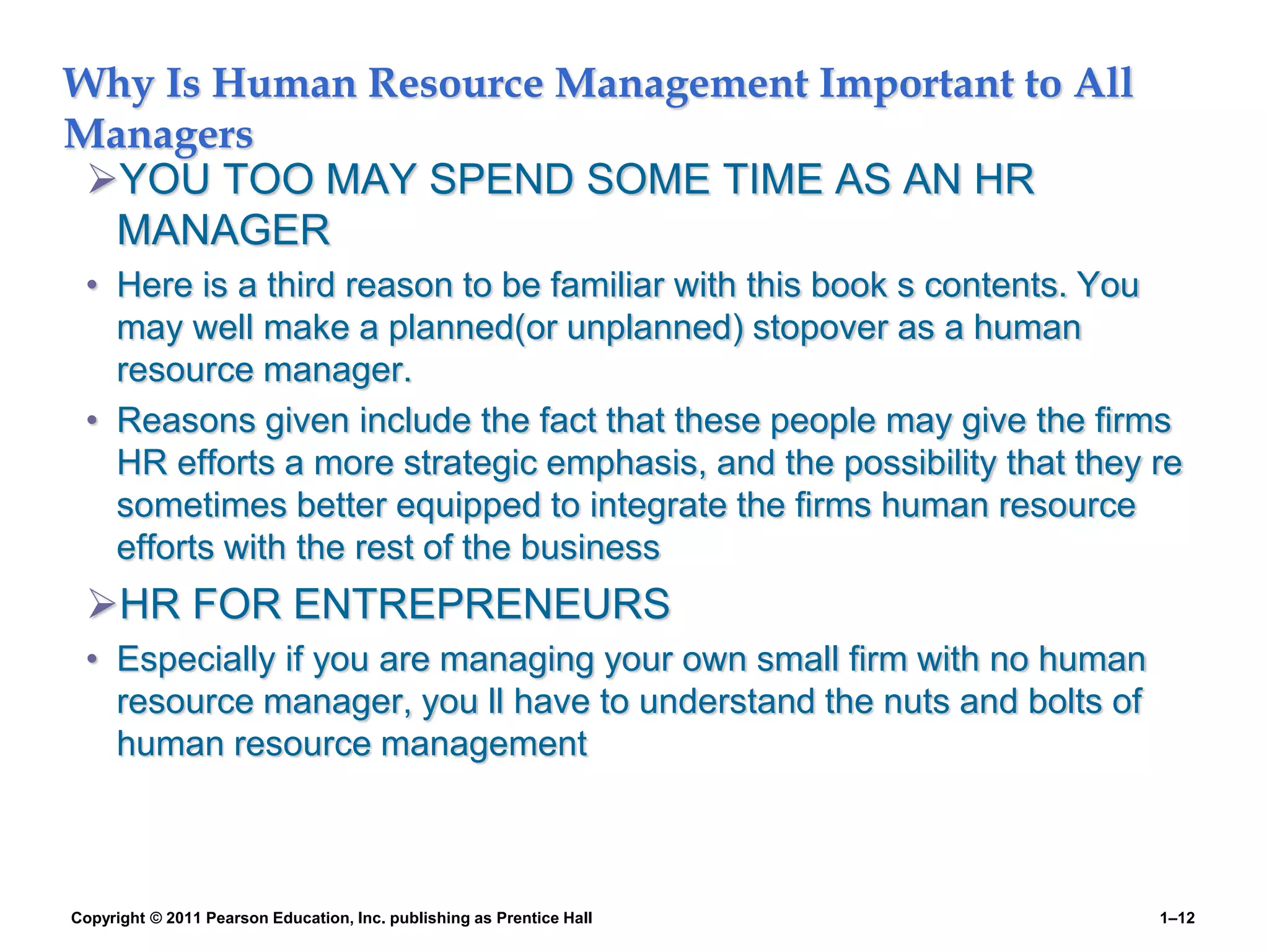 Hrm ppt ch. 01 | PPT