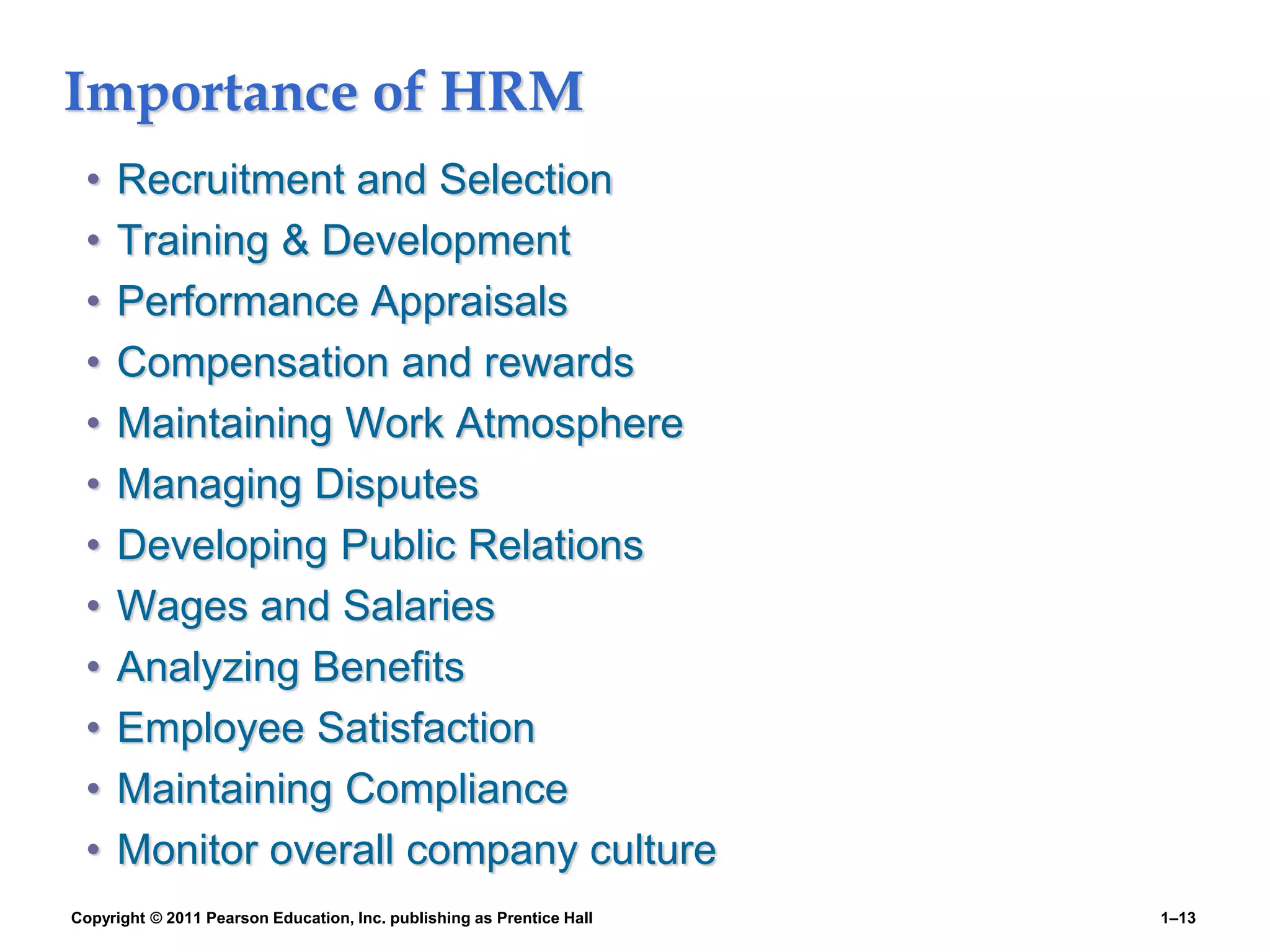 Hrm ppt ch. 01 | PPT