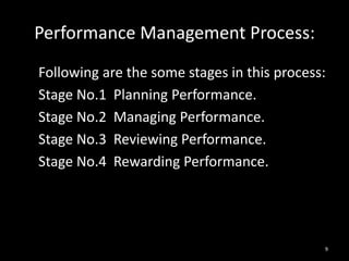 Performance Management in organization | PPTX