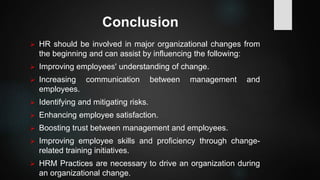 The Role and Capacity of Human Resource Management Practice in ...