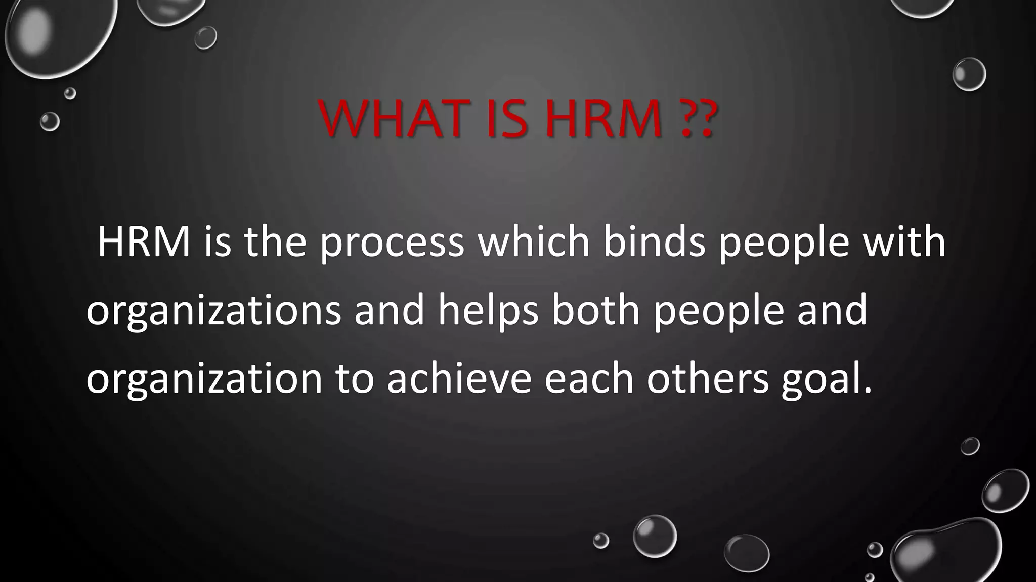 HRM in changing Environment | PPTX