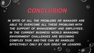 HRM in changing Environment | PPTX
