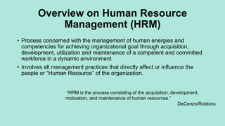 Hrm Practices in Commercial Banks | PPTX