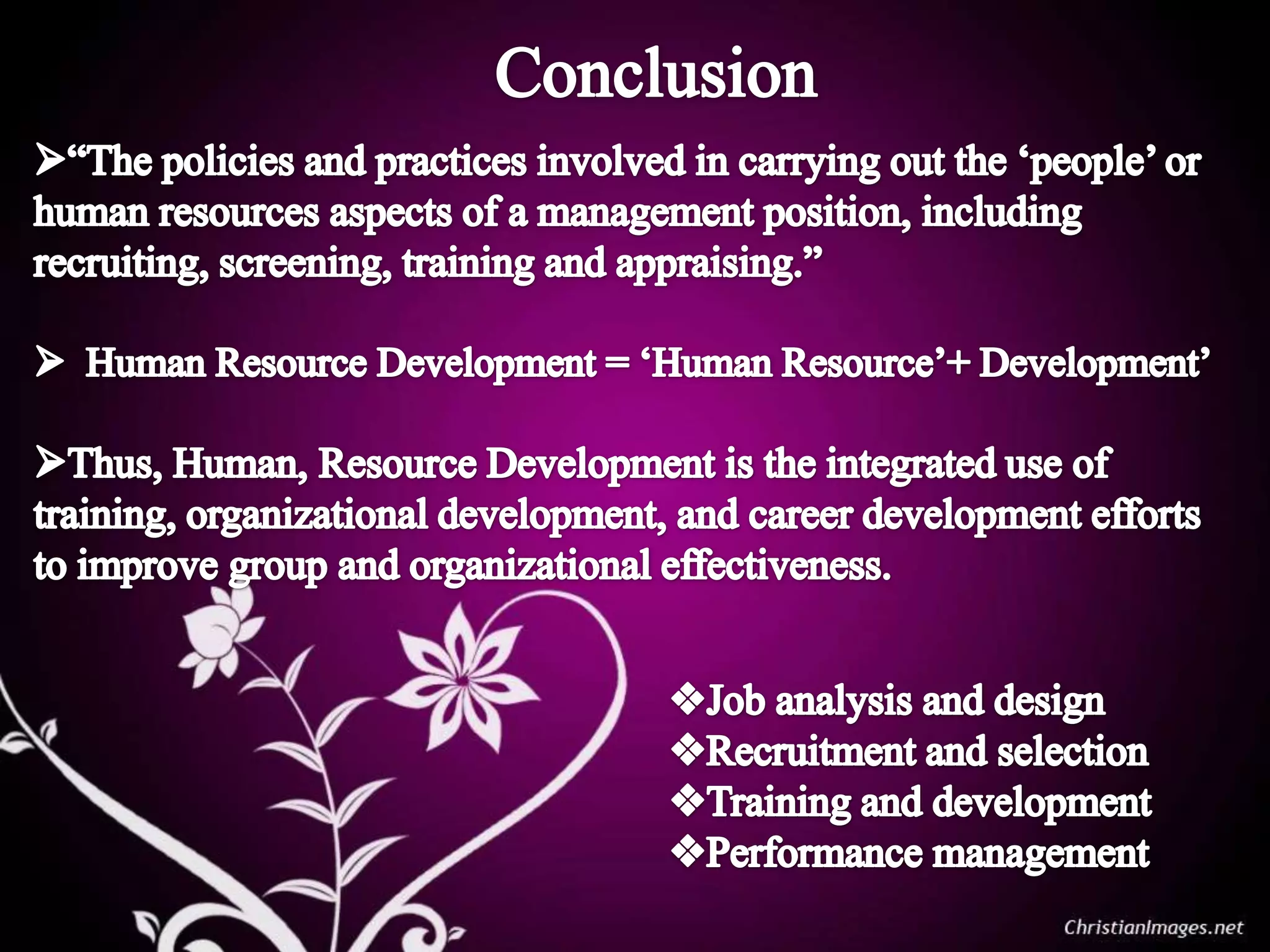 Hrm presentation | PPTX