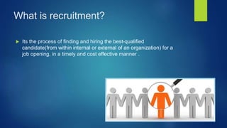 Emphases on external & internal supply of candidate in organization | PPT