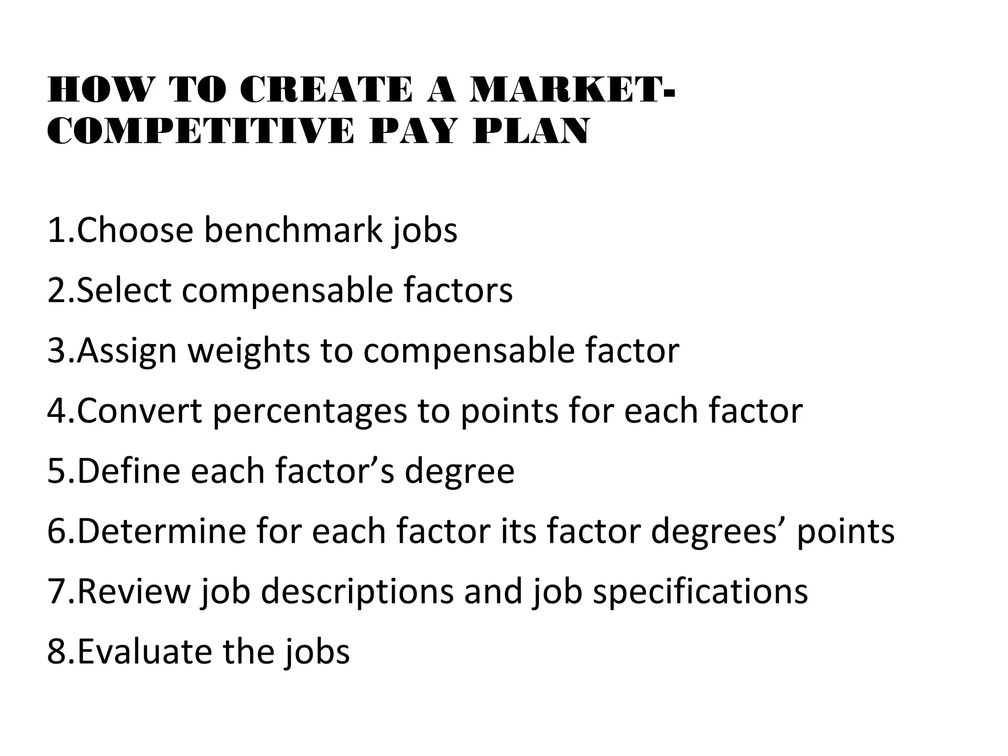 STRATEGIC PAY PLANS | PPT
