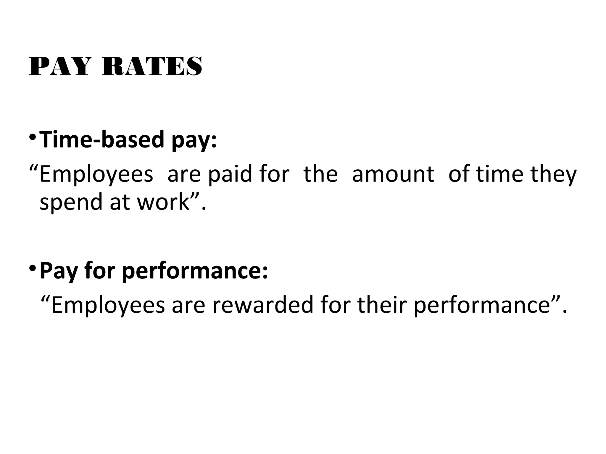 STRATEGIC PAY PLANS | PPT