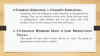 Training & Development of employ presentation | PPTX | Vocational ...