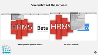 HRMS (Human Resource Management System ) | PPT