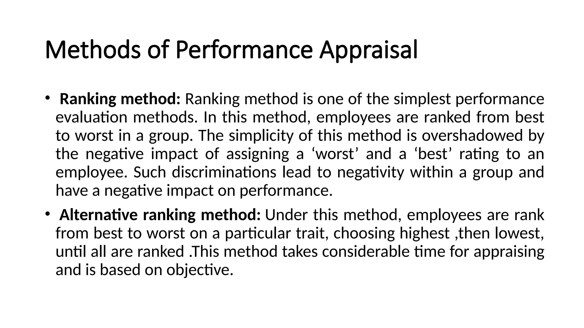 concept of Performance Appraisal in Human Resource Management | PPTX