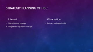 HBL, HRM Business Strategies | PPT