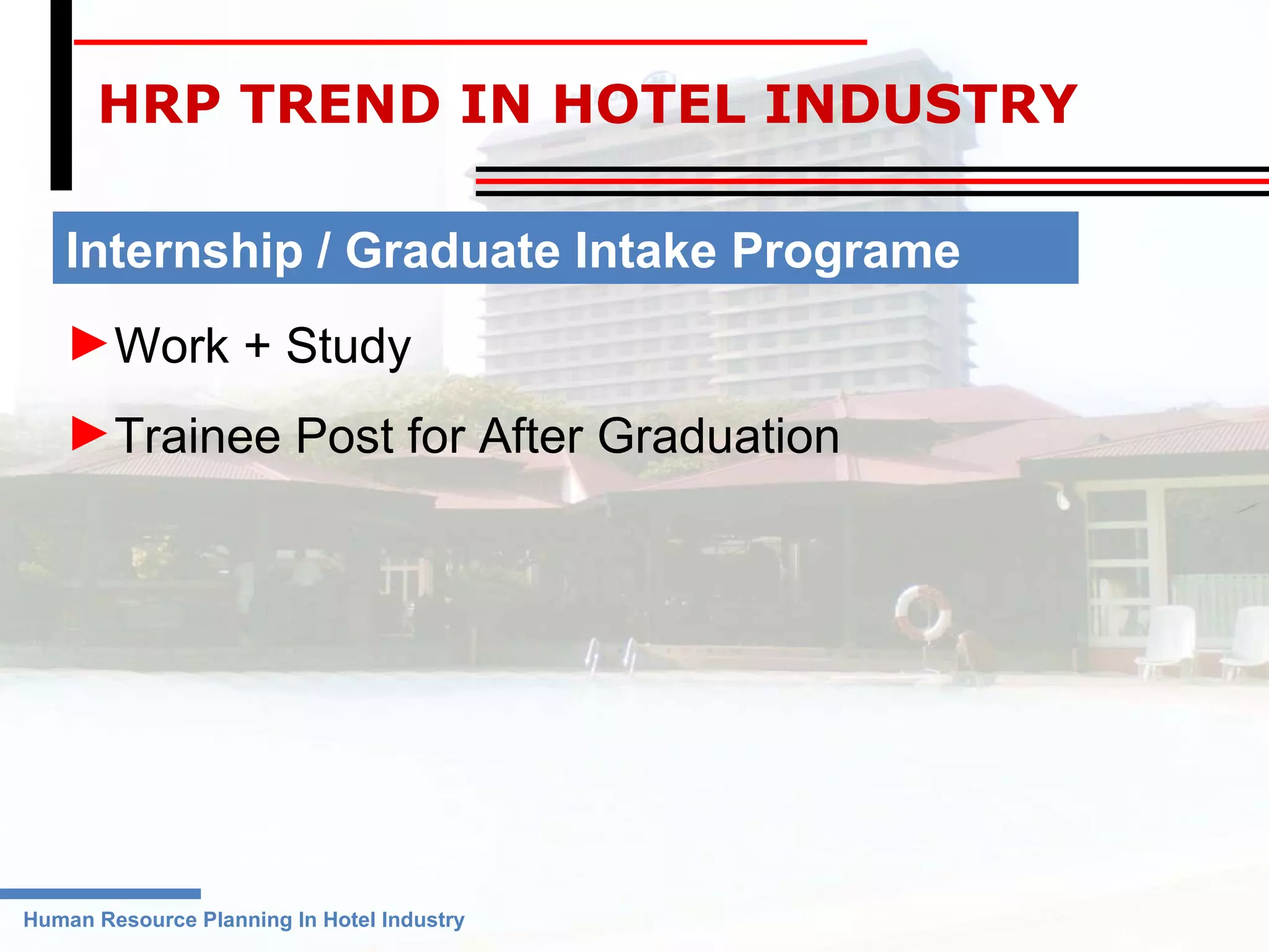 Human Resource Management in Hotel Industry | PPS